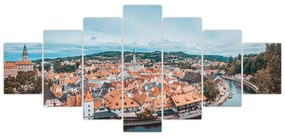 Obraz - Český Krumlov (210x100 cm)