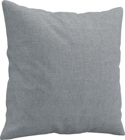 3místná pohovka s polštáři světle šedá 180 cm textil 3200917