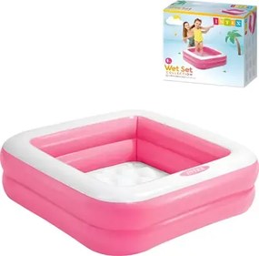 INTEX Dětský bazén Play Box 57100 / Nafukovací / 85 × 85 × 23 cm / 2 k