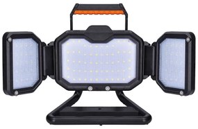 Solight WM-30W-RE-LED Stmívatelný nabíjecí reflektor LED/30W/6600 mAh 4000K IP54