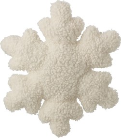 Plyšový dekorační polštář Sněhová vločka Snowflake – 49*11*54 cm