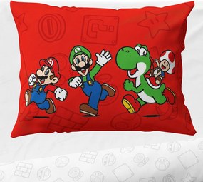TipTrade Bavlněné povlečení 140x200 + 70x90 cm - Super Mario Luigi a Yoshi