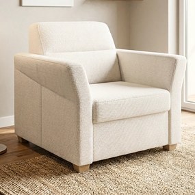 Sedací sestava LIVIA | malá sedací souprava + křeslo | 228x157 + 88 cm | rozkládací s úložným prostorem | VÝBĚR TKANIN