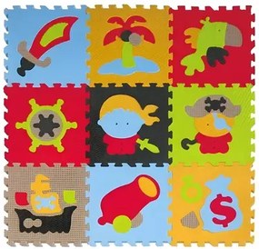 BABY GREAT Pěnové puzzle Piráti SX / 30x30 cm / od 3 let