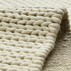 Dywany Łuszczów, Kusový koberec Tahar 99004B cream, 90x150, bílá, ložnice