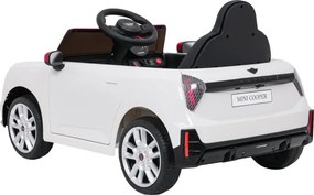 Elektrické autíčko Mini Cooper bílé