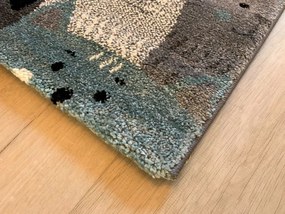 Vopi | Dětský koberec Kiddo A1079 blue - 80 x 150 cm