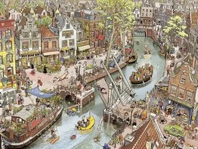 HEYE Puzzle Řekni sýr! / 1500 dílků / 80 x 60 cm