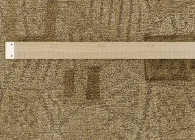 Koberce Breno Metrážový koberec COMO 33, šíře role 400 cm, Hnědá