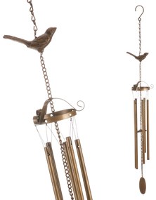 Zvonkohra kovová Ptáček, 13 x 92 x 11 cm