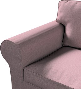 Potah na pohovku IKEA Ektorp 2-místná rozkládací  NOVÝ MODEL 2012 barva růžová látka pletený vzor