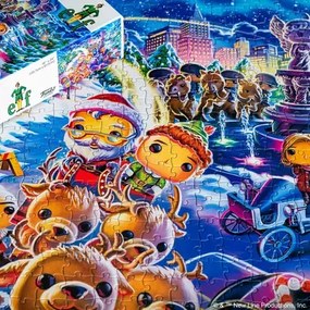FUNKO GAMES Puzzle POP! Vánoční skřítek / 500 dílků