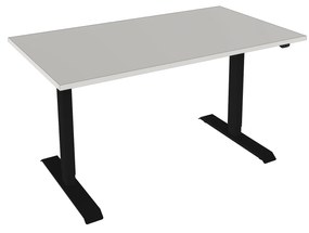 NOBL Dynamic Elektr. nastavitelný polohovací stůl 140x80 Dynamic Dekor stolové desky: bílá, Barva podnože: černá