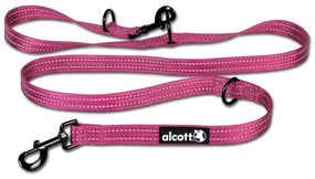 Alcott Nastavitelné vodítko pro psy růžové velikost M