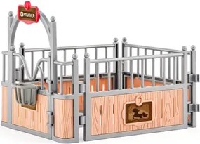 FAUNICA Herní sada Malá stáj / 2 figurky s koněm / plast / od 3 let