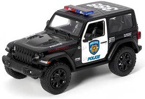Kovový model - Jeep Wrangler policie 2018