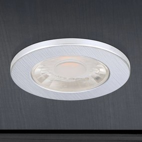 LED nábytkové podhledové světlo Artist 3ks stříbro