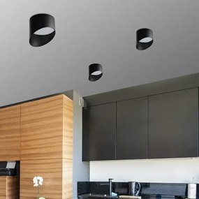 LED bodové světlo Momo 12 černé