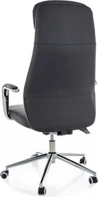 Kancelářská židle Q-05 ekokůže černá