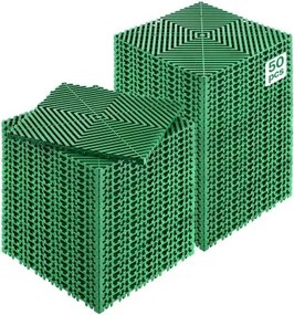Zámková drenážní rohož Odvodňovací polštář 30,5 × 30,5 cm