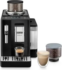 DeLonghi Rivelia EXAM 440.35.B černá / automatický kávovar / 1450 W /