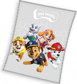 Velká coral fleece deka Tlapková patrola - Paw Patrol - motiv Přátelé - 150 x 200 cm