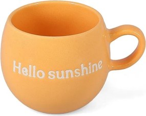 Oranžový kameninový hrnek 420 ml Muggies – Salt&amp;Pepper