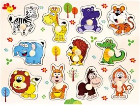 Bino puzzle safari 11 dílků / od 18 měsíců