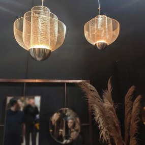 Toolight - LED závěsné svítidlo APP888-CP, růžové zlato, OSW-04033