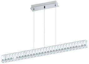 Eglo 95543 - Křišťálový lustr stmívatelný TELLUGIO-S LED/36W/230V