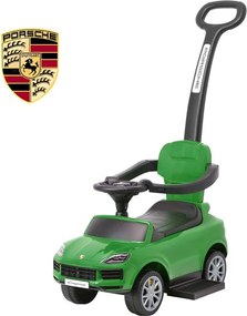 Dětské odrážedlo s vodící tyčí Milly Mally Porsche Cayenne green