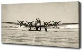 Wallmuralia Foto obraz na plátně Starý bombardér 100x50