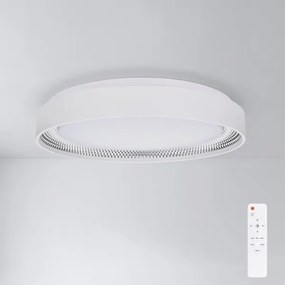 Brilagi - LED Stmív. strop. svítidlo WALDO LED/48W/230V pr. 40 cm bílá/stříb.+DO