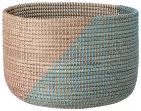 Koš - Seegrass MultiColor, multi barva, přírodní barva, proutí