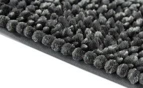 BO-MA, Koupelnová předložka Ella micro Tmavě šedá, 60x90, šedá, koupelna
