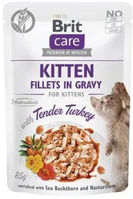 VAFO Carnilove Praha s.r.o. Brit Care Cat Fillets in Gravy Kitten Varianta: Tend,Turkey 85g