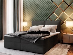 MSL Kontinentální čalouněná postel LOTO (140 x 200 cm) Barva látky: POSO 05
