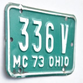 Americká SPZ Ohio 336V moto
