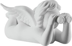 Figurka Classic anděl s dalekohledem střední