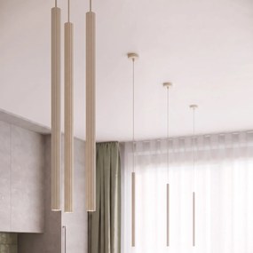 Sollux Lighting Závěsné svítidlo ARCHE 3P béžové
