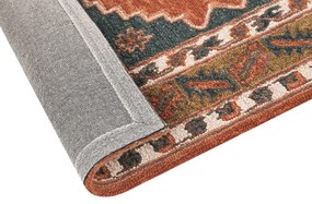 Vlněný koberec 200 x 200 cm vícebarevný GELINKAYA Beliani