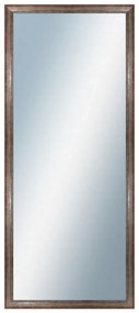 DANTIK - Zarámované zrcadlo - rozměr s rámem cca 60x140 cm z lišty NEVIS červená (3051)