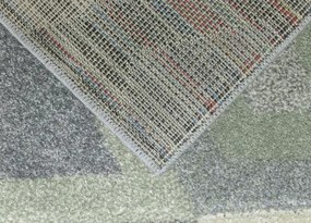 Koberce Breno Kusový koberec PORTLAND 1505/RT4H, Zelená, Vícebarevné, 160 x 235 cm