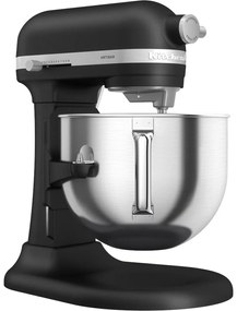 KitchenAid Artisan kuchyňský robot se zvedací mísou 6,6 l, černá litina, 5KSM70SHXEBK