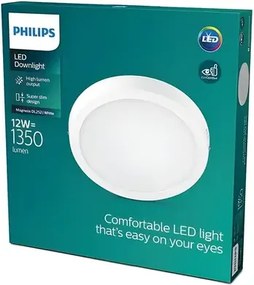 Philips Magneos 12W 21cm bílá / Přisazené svítidlo / LED / 1350lm / 40