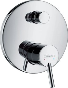 Hansgrohe Talis S, páková vanová baterie pod omítku, chromová, 32475000