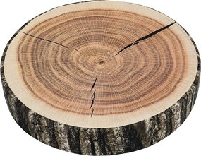 Bellatex Sedák ORESTE kulatý Béžová 38 cm, (průměr)