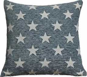 Povlak na polštář Stars – šedý 45 × 45 cm
