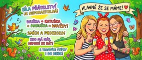 Personalizovaný hrnek z vlastní fotky pro kamarády a partu – Komiksový styl
