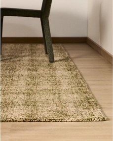 Béžový ručně tkaný vlněný koberec 200x300 cm Zarn – Kave Home
